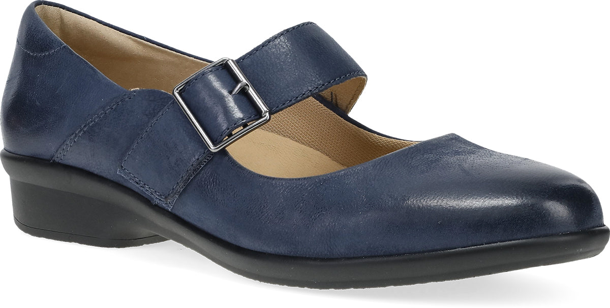 Collette Navy Mary Jane — Mast Shoes