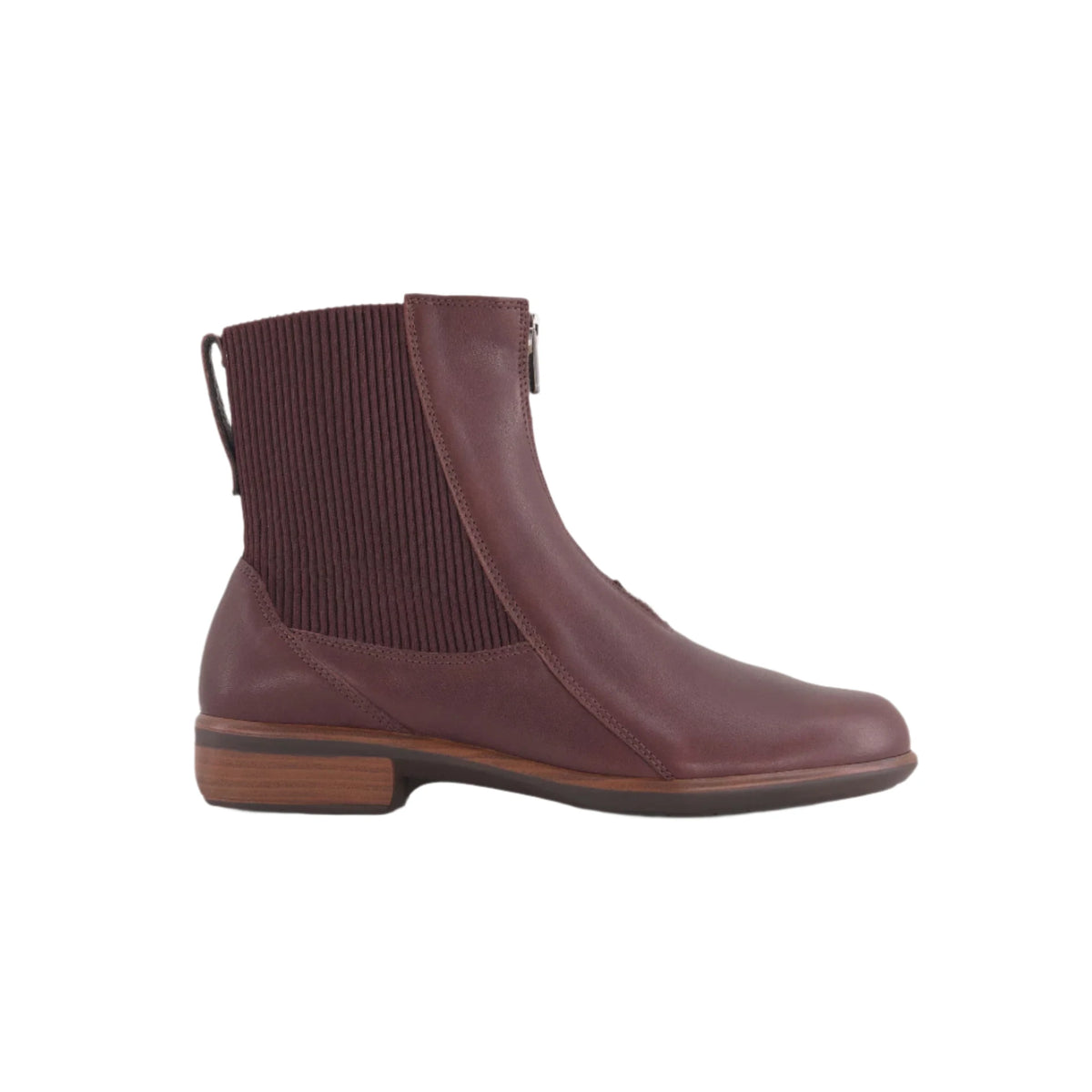 Bora Cordovan Front Zip Boot — Mast Shoes